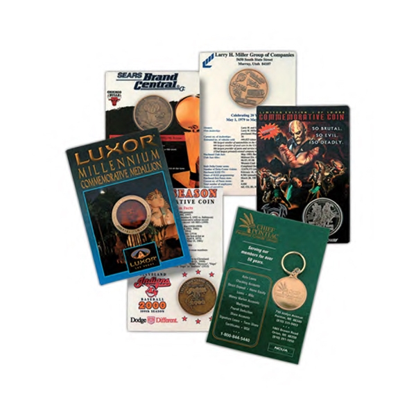 Custom Metal Coin Packaging and Presentation options