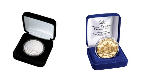 Custom Metal Coin Packaging and Presentation options